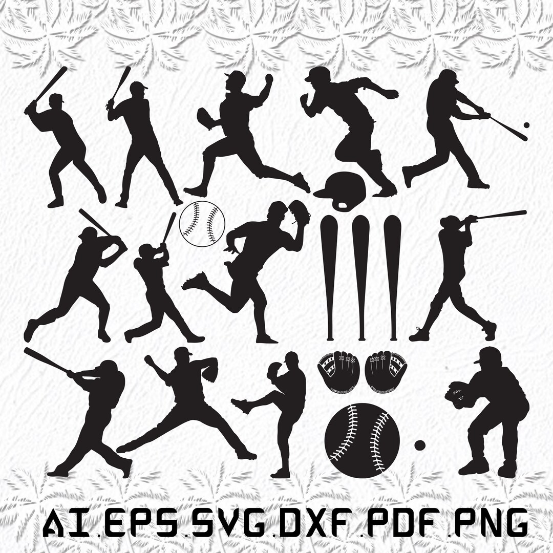 Baseball Player Svg, Baseball Svg, Player Svg, Play, Start, SVG, Ai ...