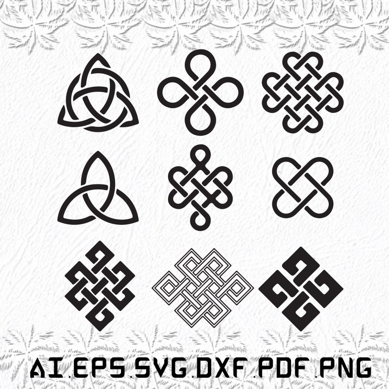 Eternity Knot Symbol Svg, Gardener Svg, Eternity, Knot, Symbol, SVG, Ai ...