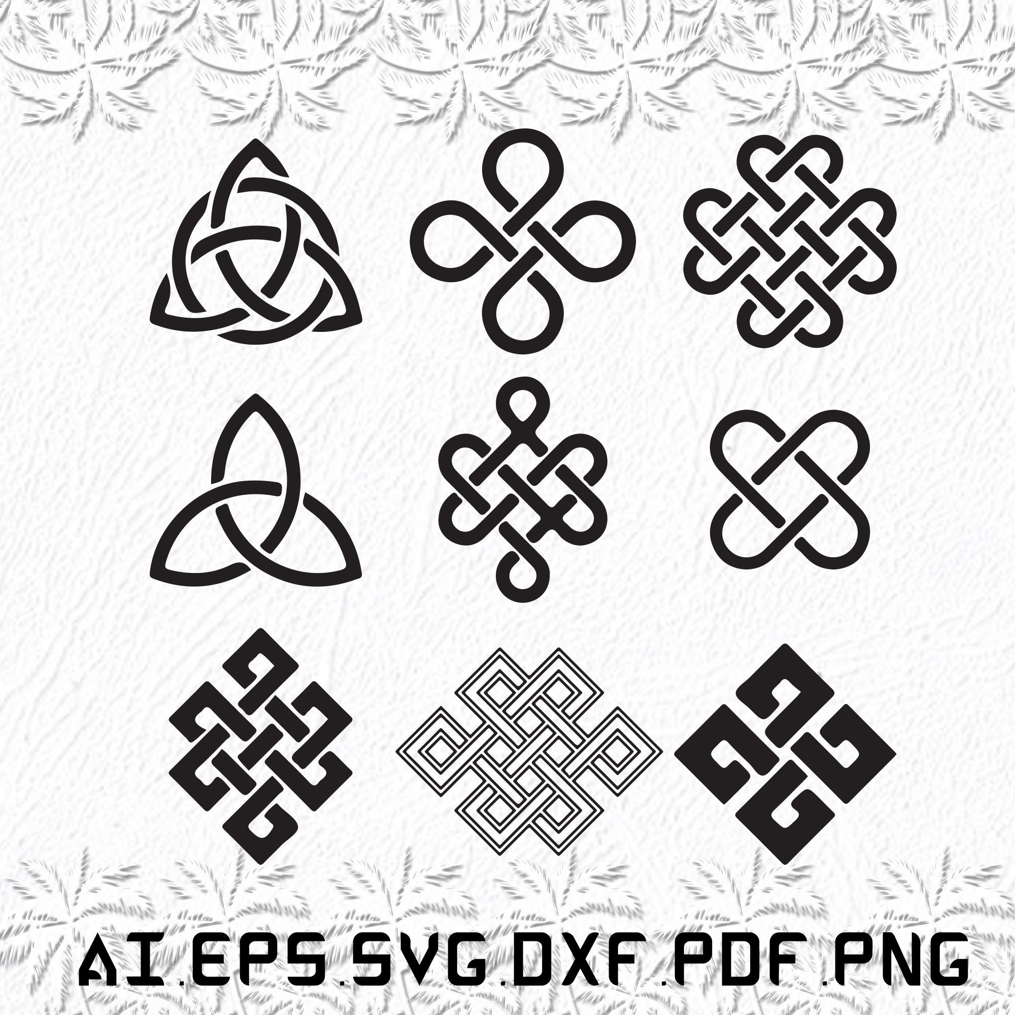 Eternity Knot Symbol Svg, Gardener Svg, Eternity, Knot, Symbol, SVG, Ai ...