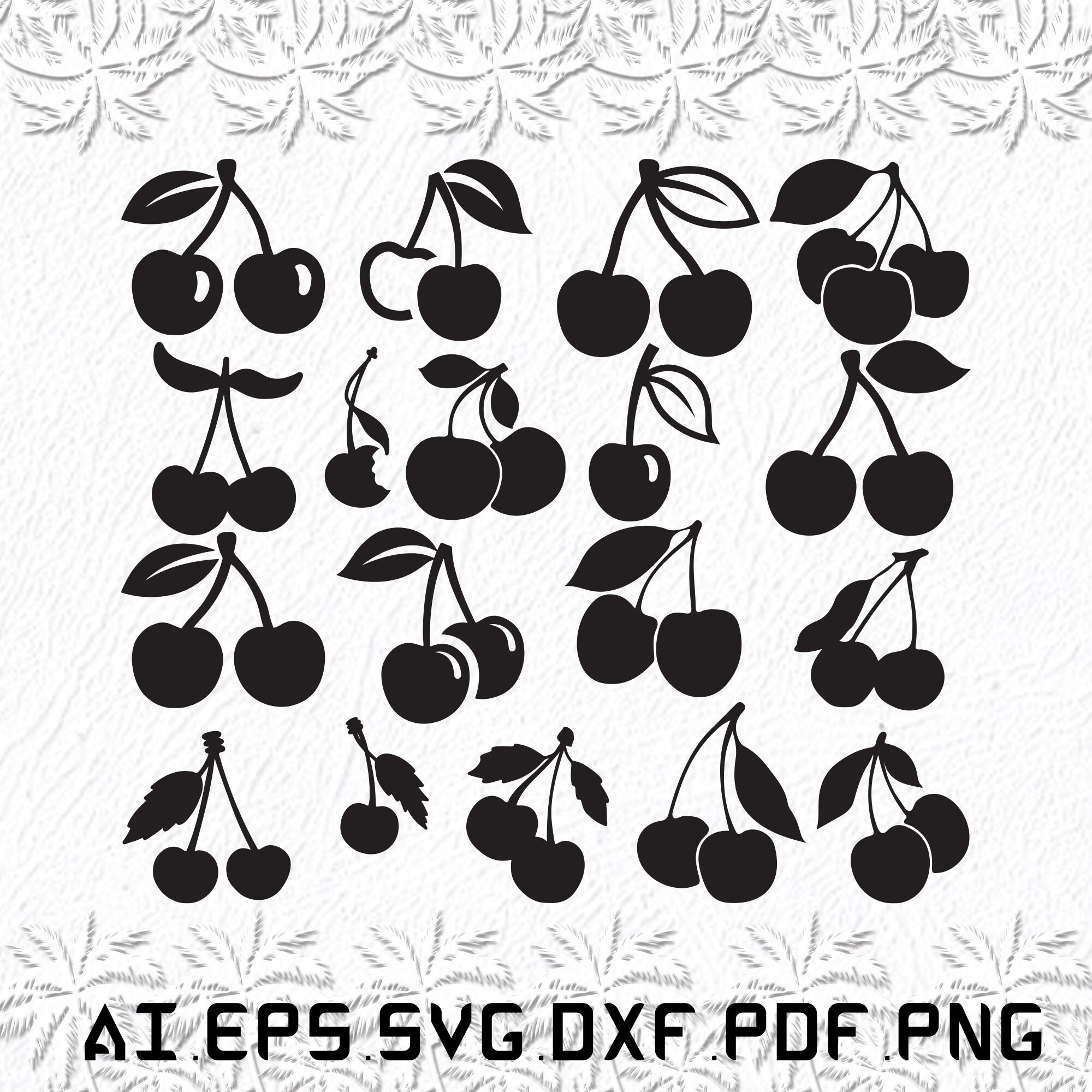 Cherry Svg Cherrys Svg Flower Svg Flowers Japan SVG Ai - Etsy Canada