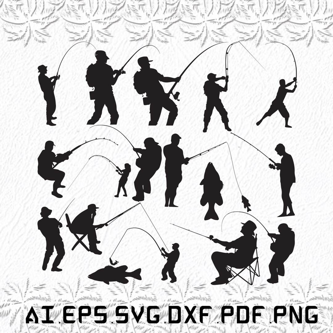 Fishing Svg, Fishings Svg, Fish Svg, Camping, Nature, SVG, Ai, Pdf, Eps ...