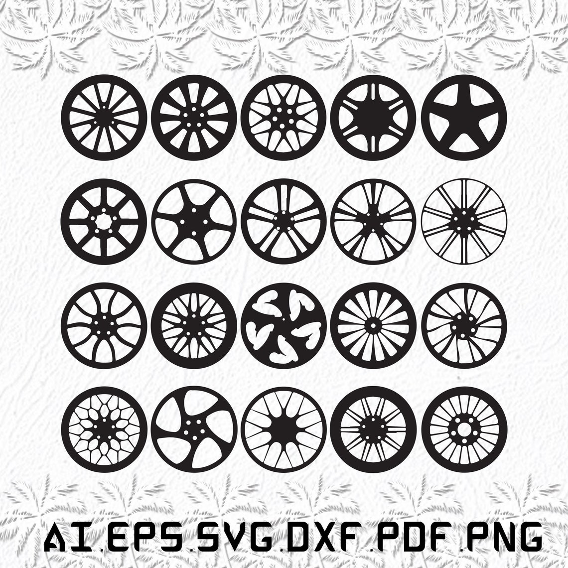 Car Wheel Svg, Car Wheels Svg, Car Svg, Cars, Wheel, SVG, Ai, Pdf, Eps ...