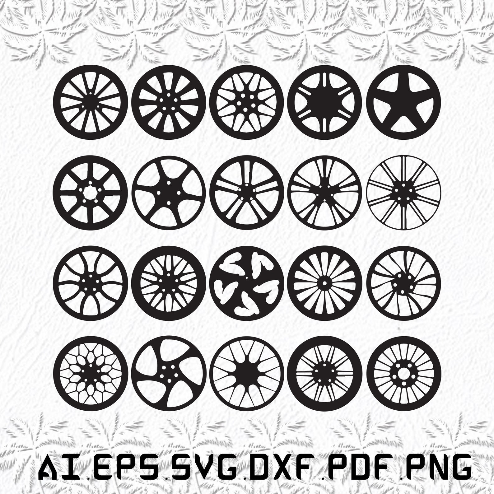 Car Wheel Svg, Car Wheels Svg, Car Svg, Cars, Wheel, SVG, Ai, Pdf, Eps ...