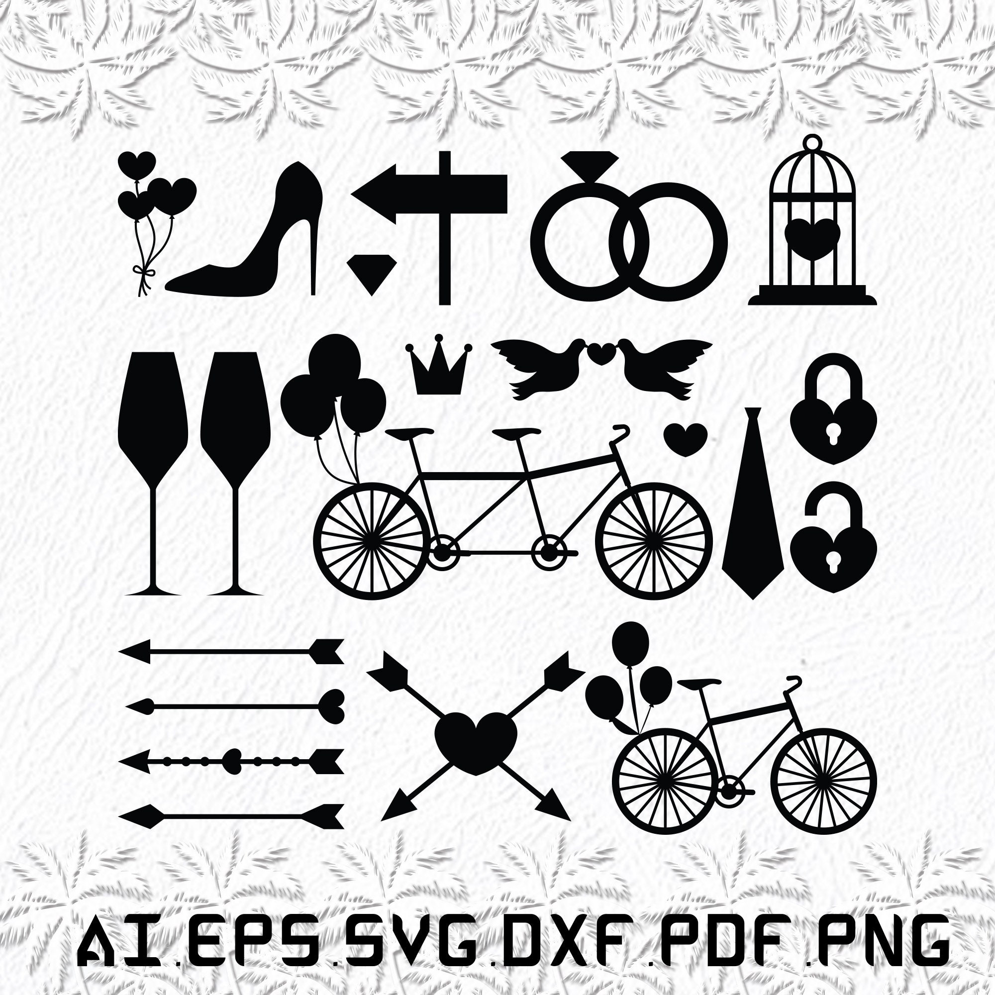 Wedding Svg Weddings Svg Love Svg Marriage Flower SVG - Etsy Australia