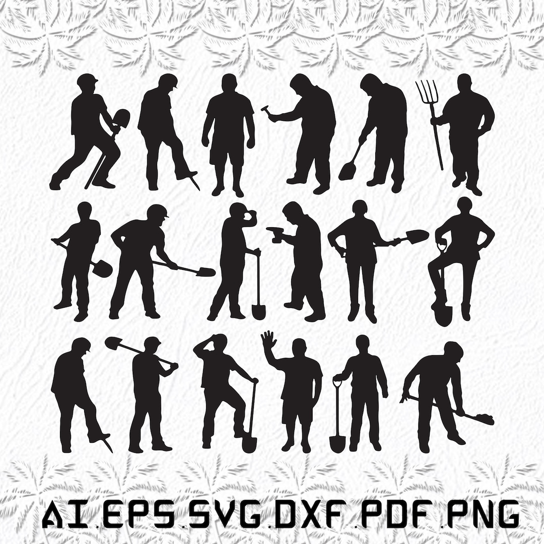 Working Man Svg, Working Svg, Man Svg, Work, Worker, SVG, Ai, Pdf, Eps ...