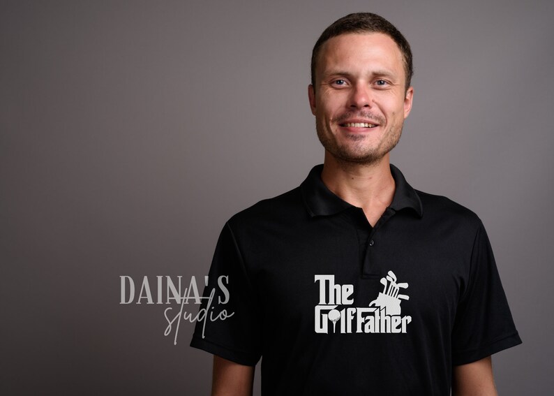 The Golf Father Embroidery Design Dad Golfing Grill - Etsy