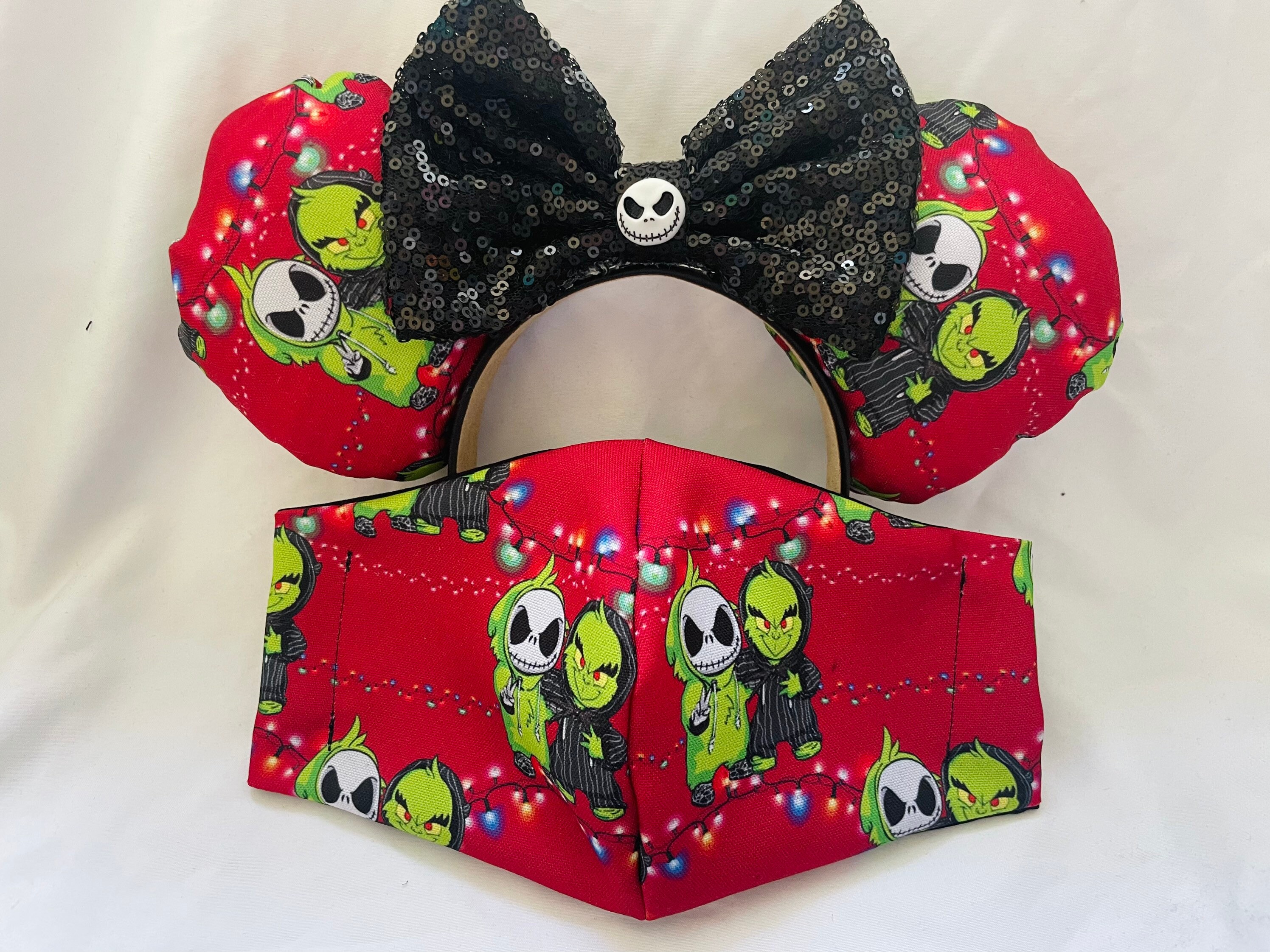 Christmas Ears With Optional Matching Mask. - Etsy