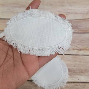 10pc Sublimation Hat Patch, Distressed Linen Hat Patches, Sublimation ...
