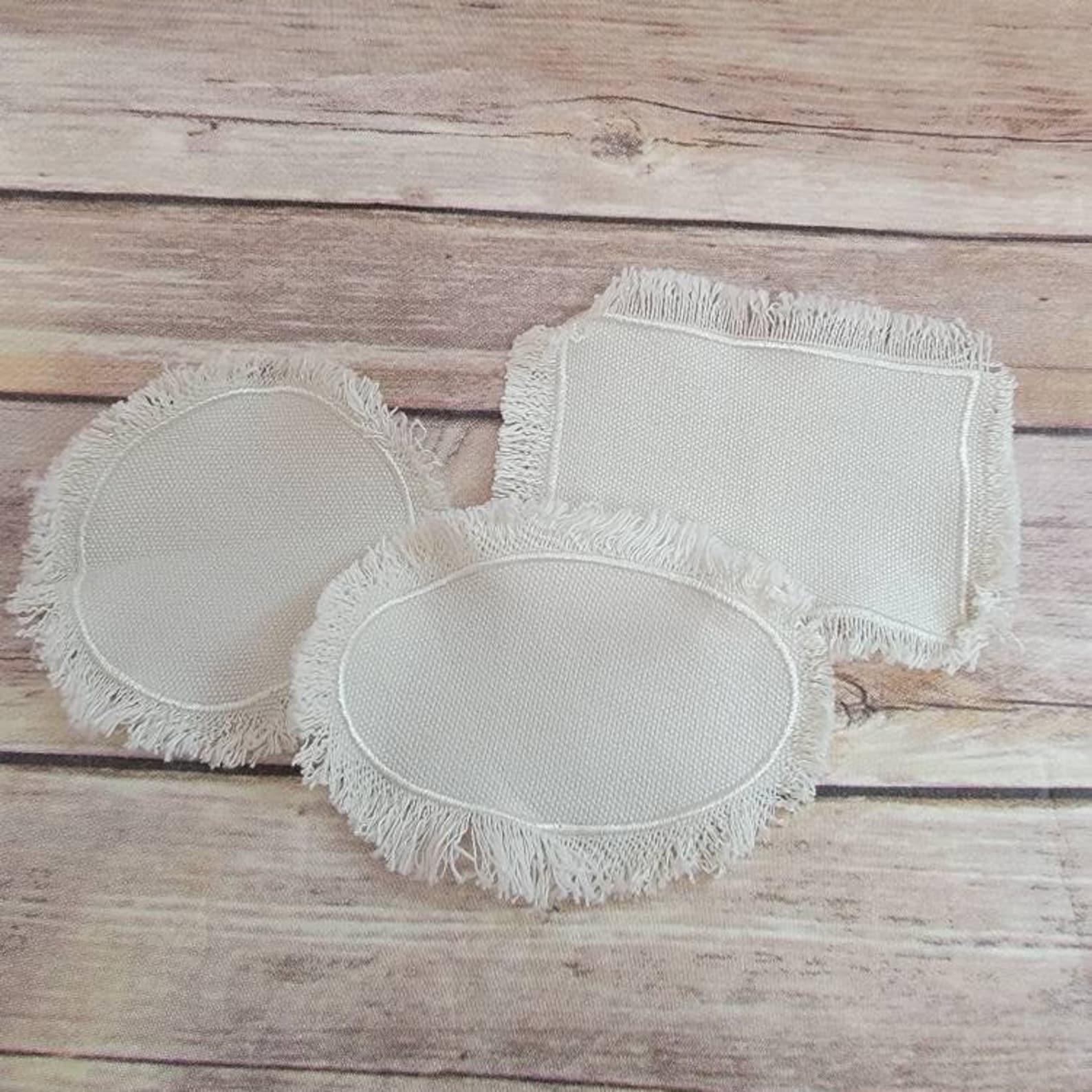 10pc Sublimation Hat Patch Distressed Linen Hat Patches - Etsy