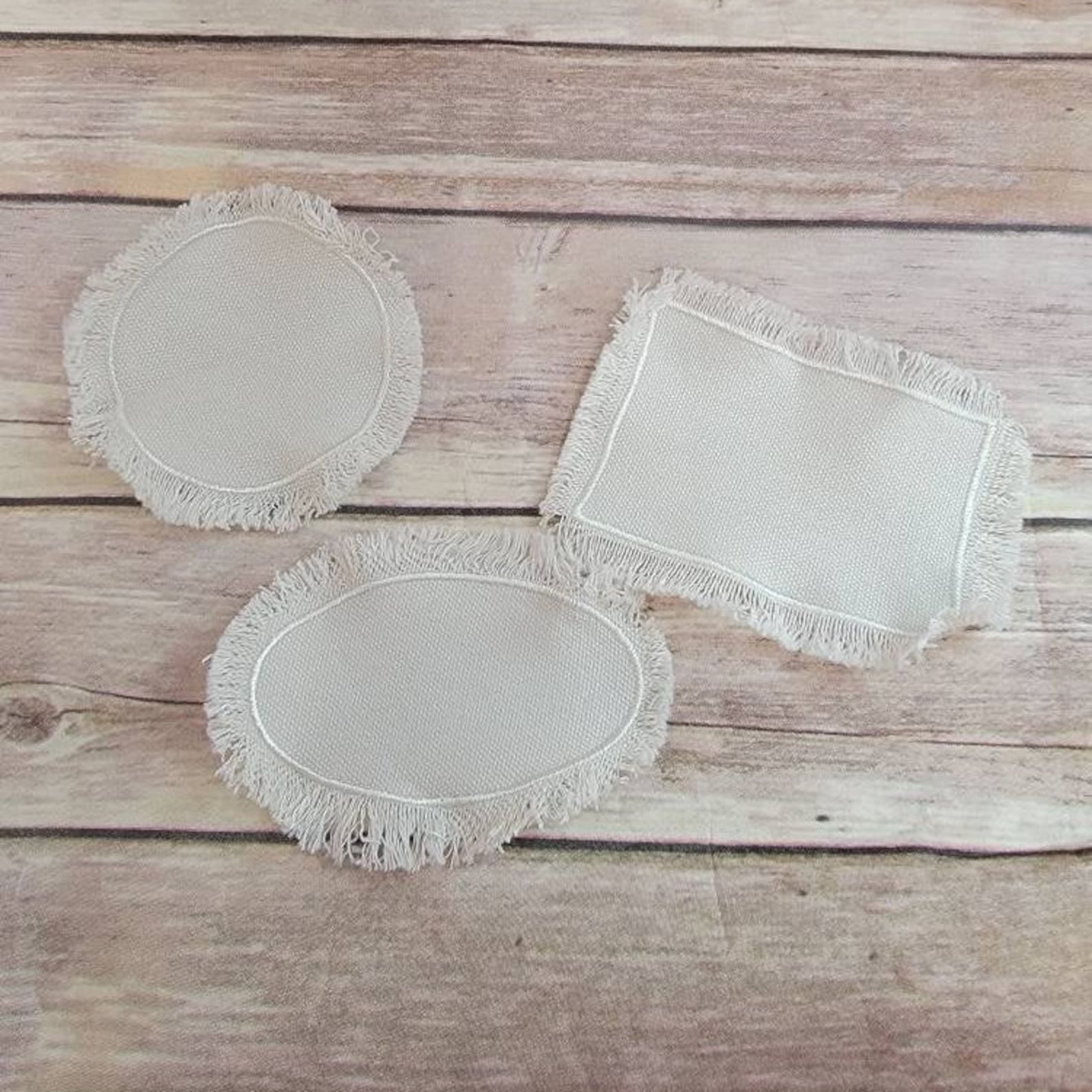 10pc Sublimation Hat Patch Distressed Linen Hat Patches - Etsy