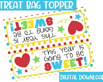 Printable Bag Topper - Etsy