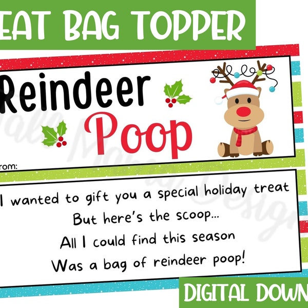 Reindeer Poop - Etsy