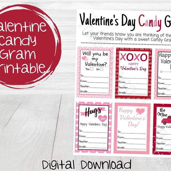 Candy Tags - Etsy