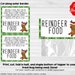 Reindeer Food Treat Bag Topper, Printable Treat Bag Topper, Christmas ...