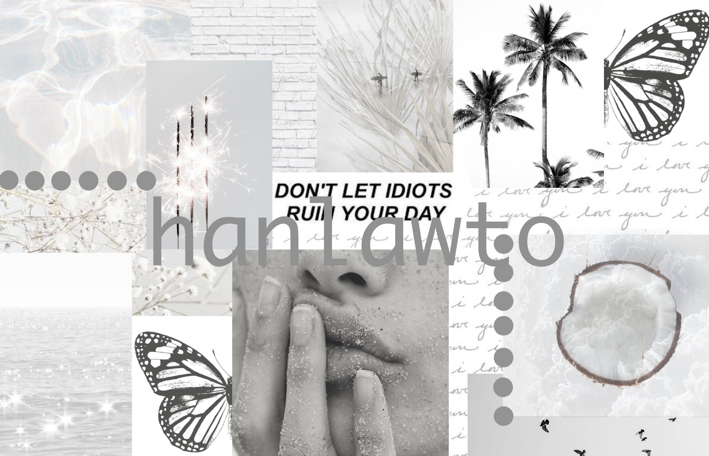 Laptop Collage Wallpaper - Etsy