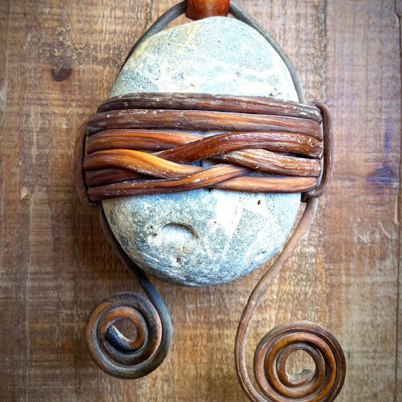 Wrapped Rock - Etsy