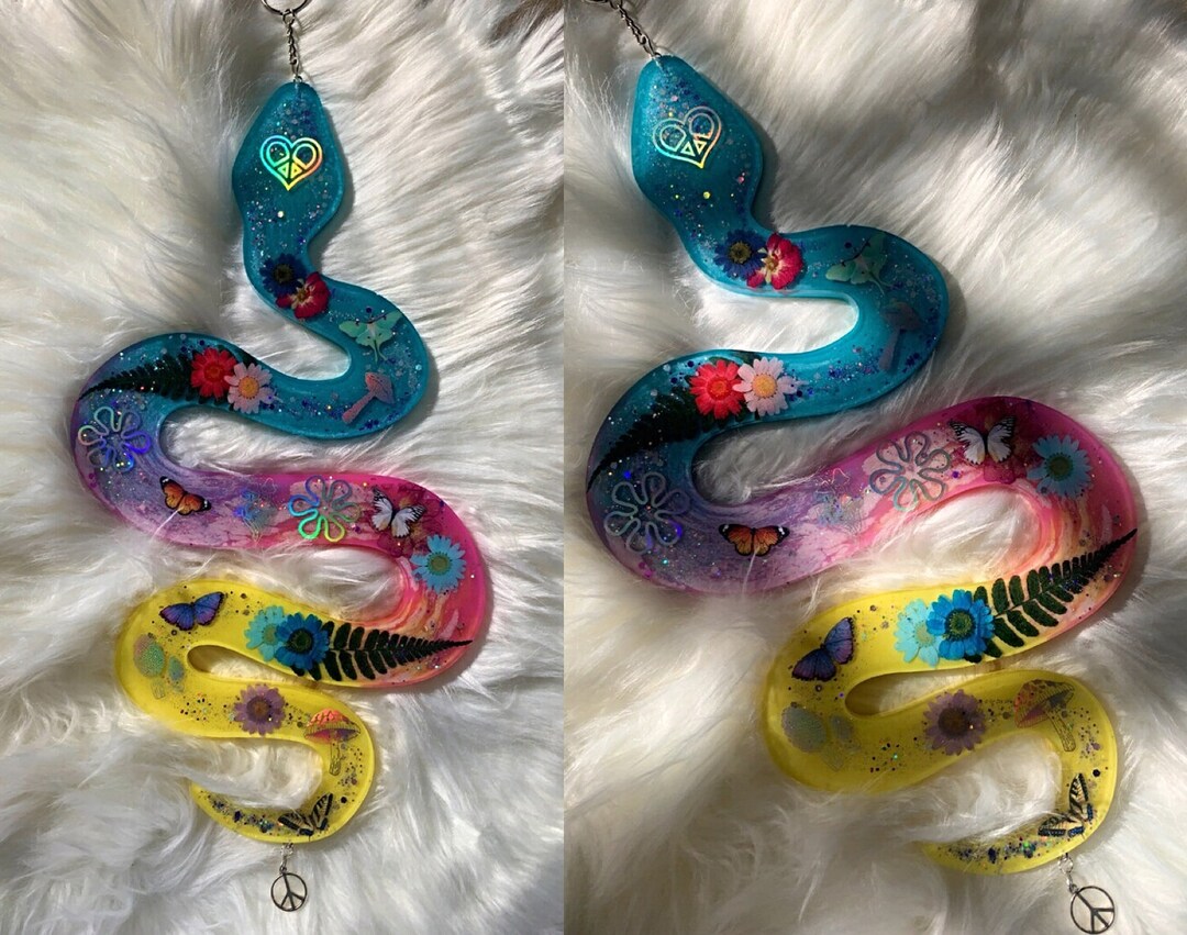 Resin Snake Snake Art Snake Decor - Etsy
