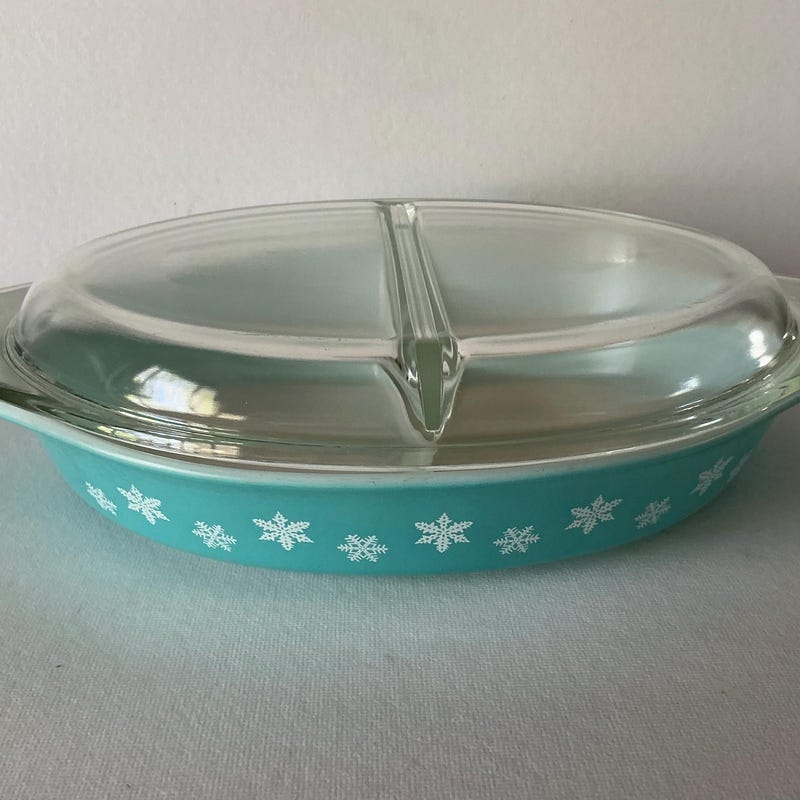 Pyrex Snowflake - Etsy