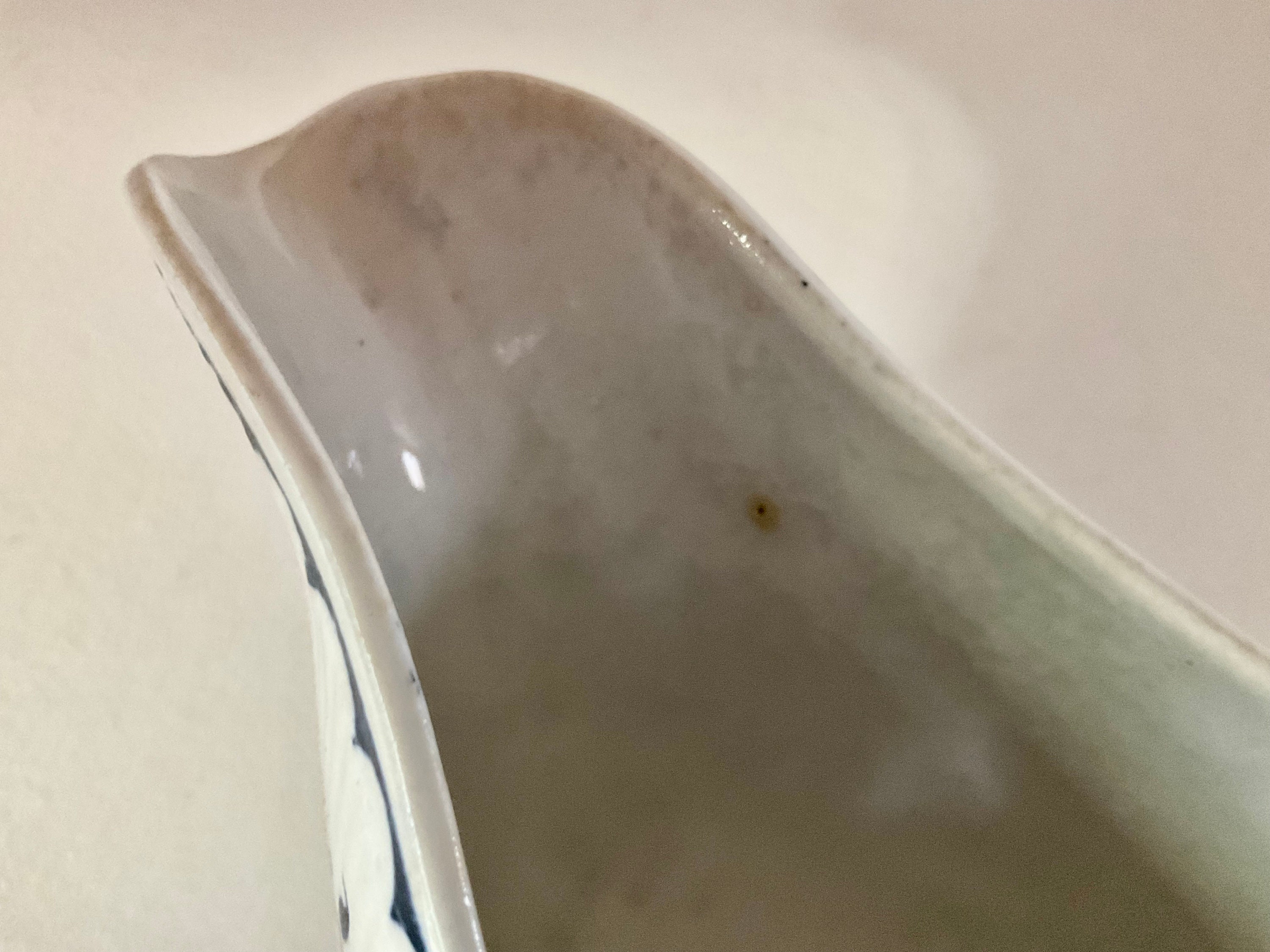 FURNIVALS England Blue DENMARK Gravy Boat Vintage Similar to - Etsy