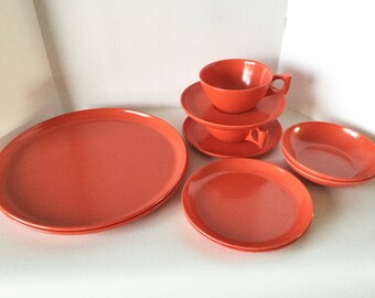 Orange Melmac | Etsy