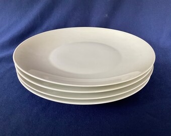 White Modern Dinner Plates - Etsy