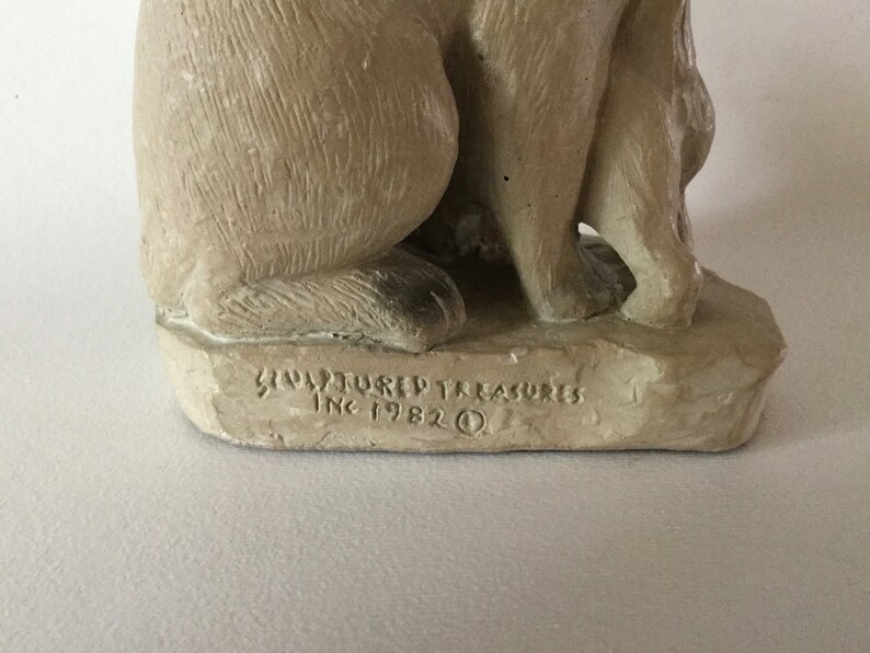 Vintage Austin Sculptures 8 SIAMESE CAT & KITTEN Statue Sparkler Eyes ...