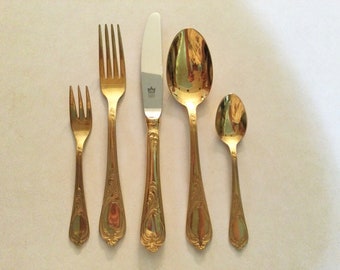 Goldware Flatware - Etsy