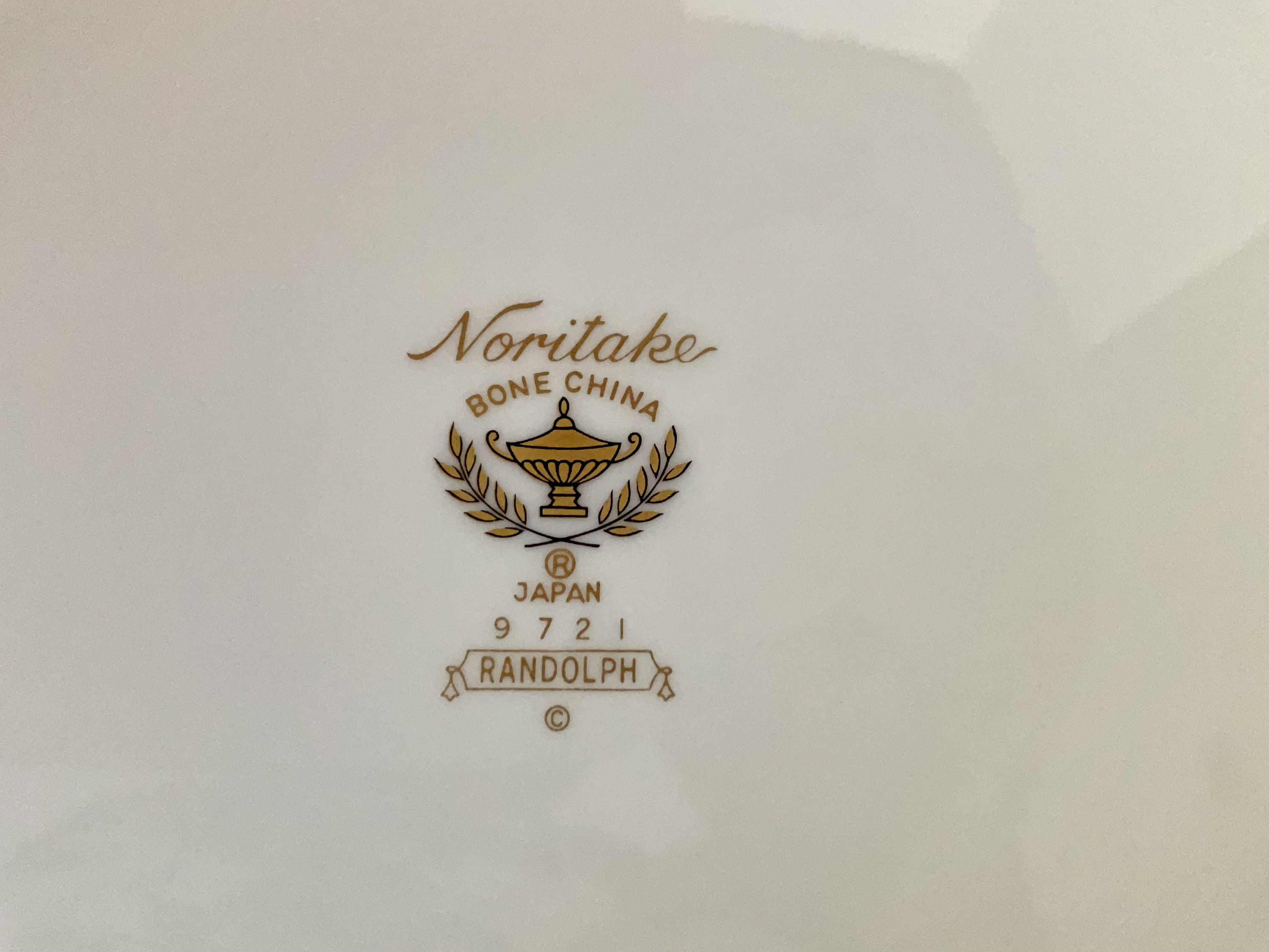10 Pc Noritake RANDOLPH 9721 Two 5 Pc PLACE SETTING S Bone China Japan Vintage - Etsy