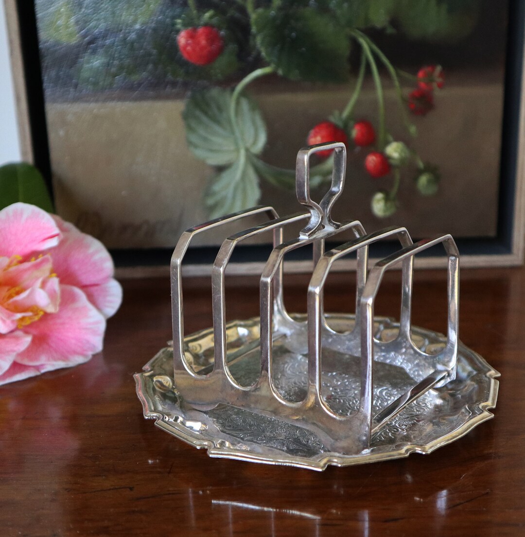 Antique Toast or Letter Rack Silver Plated EPNS, Made in England - Etsy