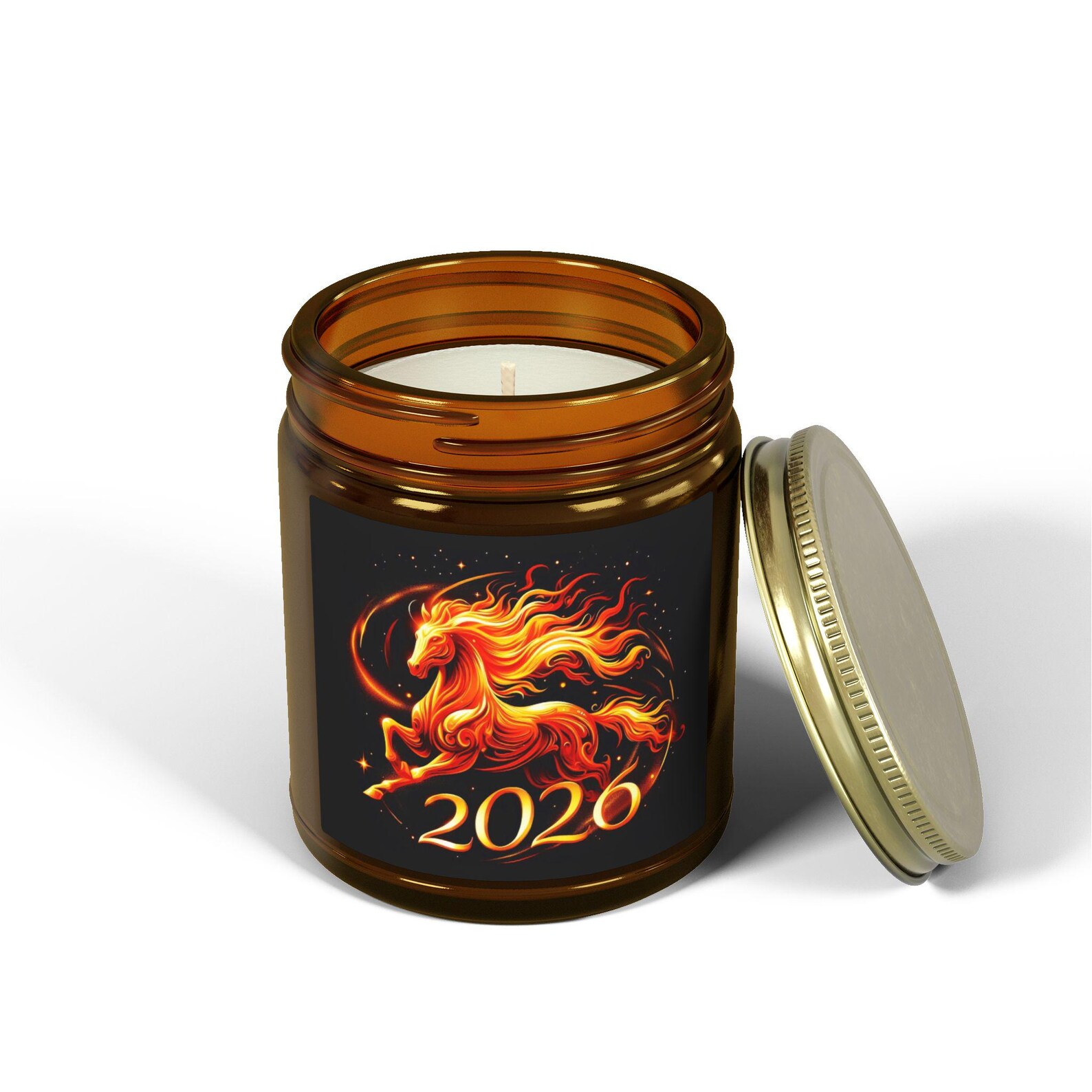 Fiery Horse New Year 2026 Scented Candle 9oz Jar - Etsy
