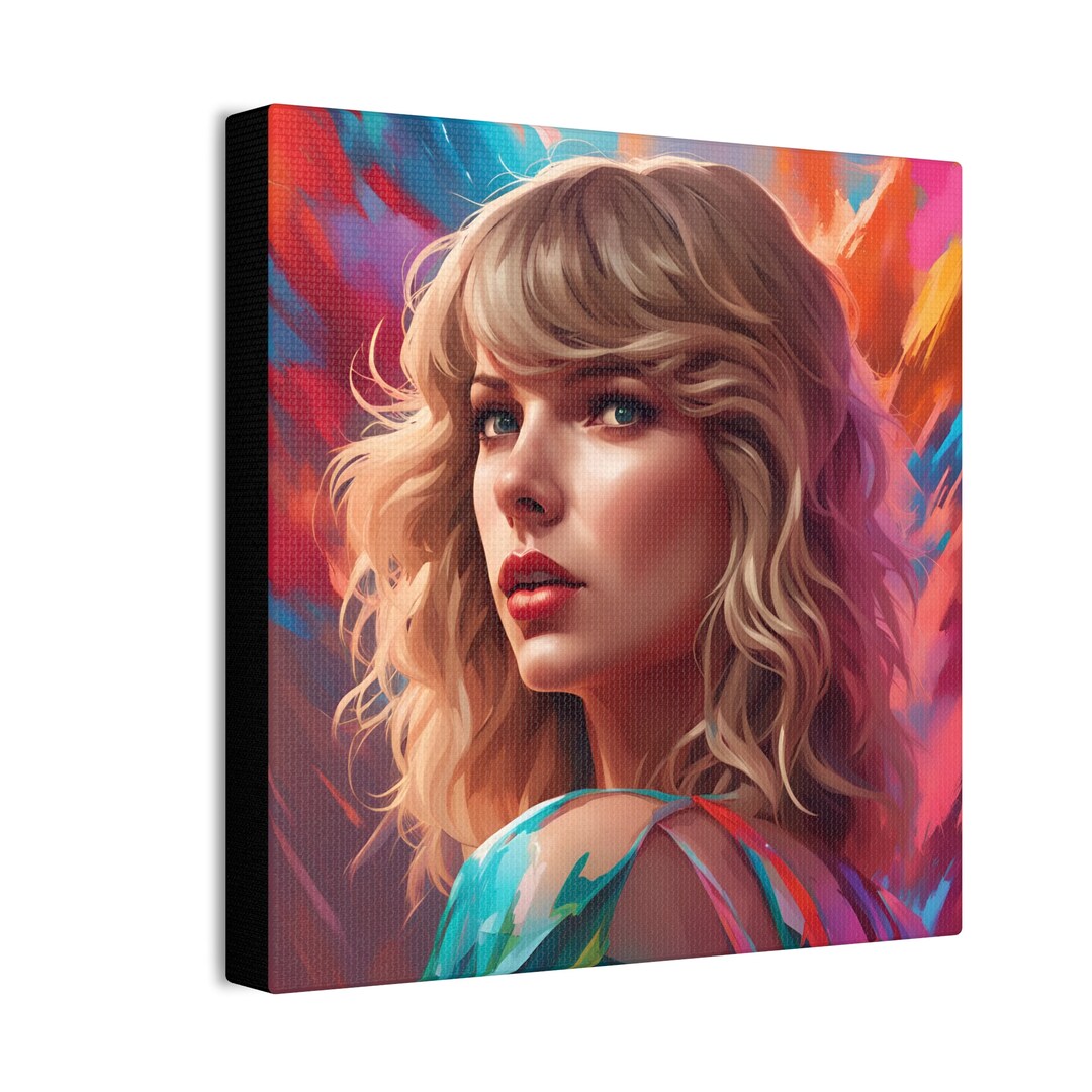 Taylor Swift Fan Art. Original Artwork From a Swiftie on Canvas 8X8 ...