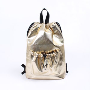 Metals / Shiny Drawstring Bag - Etsy