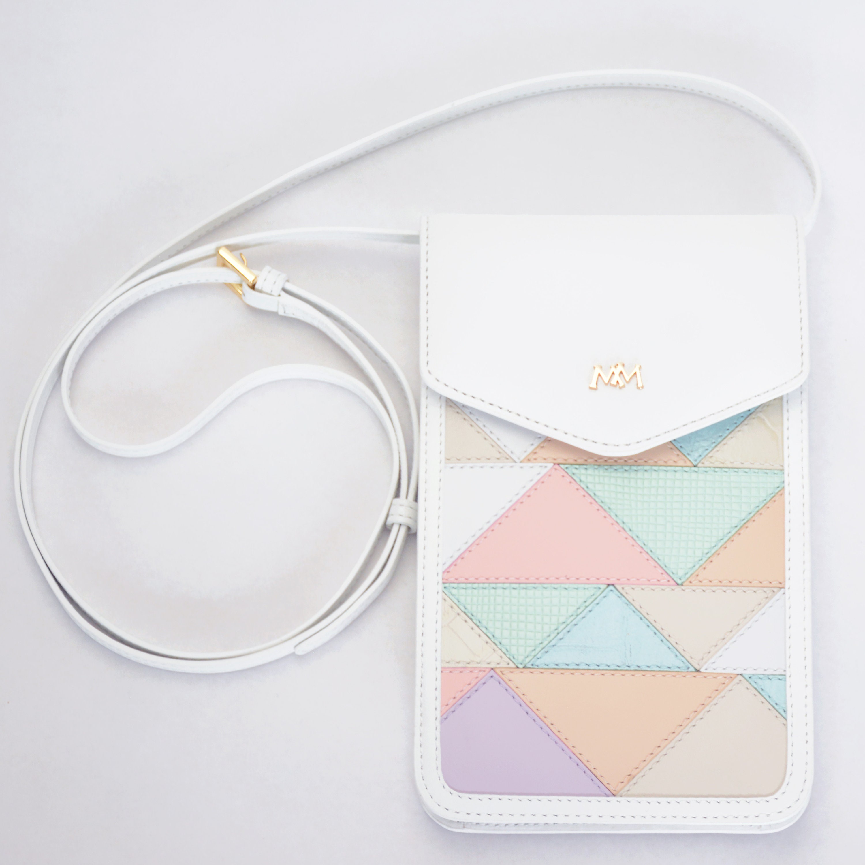 Bobo Phone Crossbody Pouch Leather Bag White | Etsy