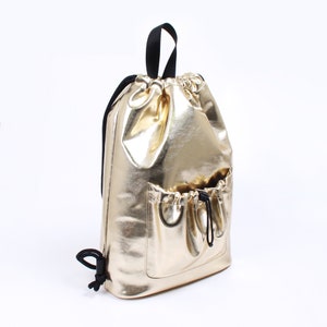 Metals / Shiny Drawstring Bag - Etsy