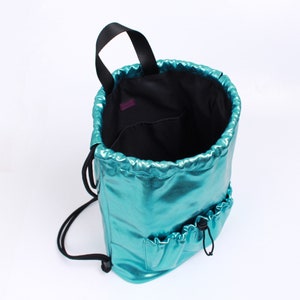 Metals / Shiny Drawstring Bag - Etsy