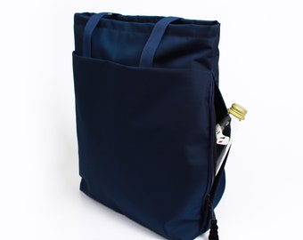 Canvas Backpack Tote Bag Free Toiletry Bag Women Convertible Back Pack ...