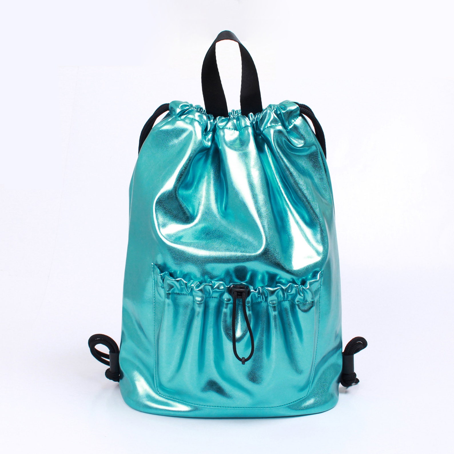 Metals / Shiny Drawstring Bag - Etsy