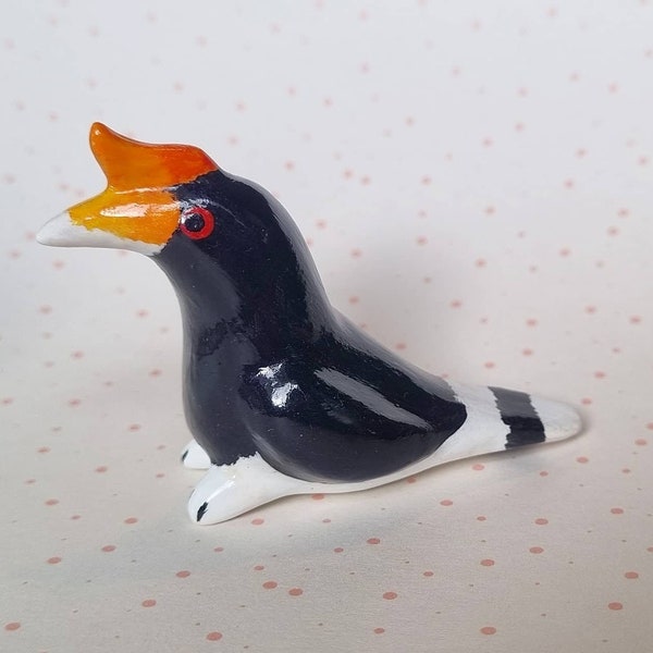 Clay Bird Figurine - Etsy
