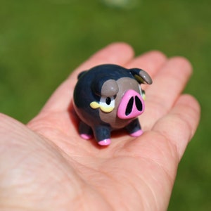 Lechonk, Little Pokemon Figures and Charms, Video Game Creatures ...