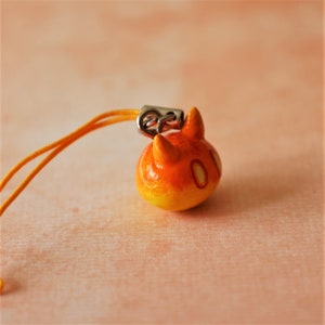 Pyro Slime Charm, Genshin Impact Monster Keychain Figurine, Handcrafted ...