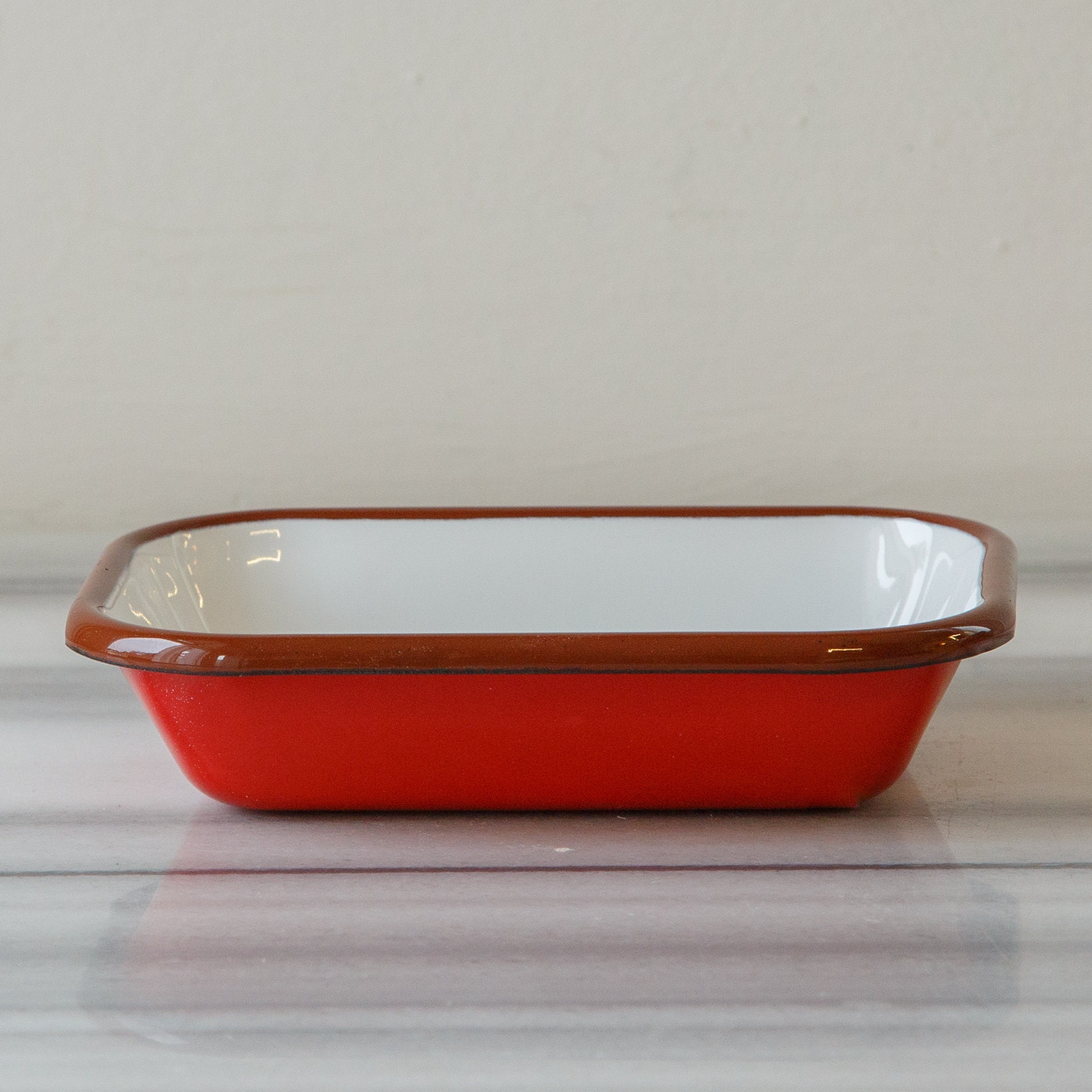 Pots & Pans Grey Rimmed Small Enamel Pan Refikadan By Refika Birgul ...
