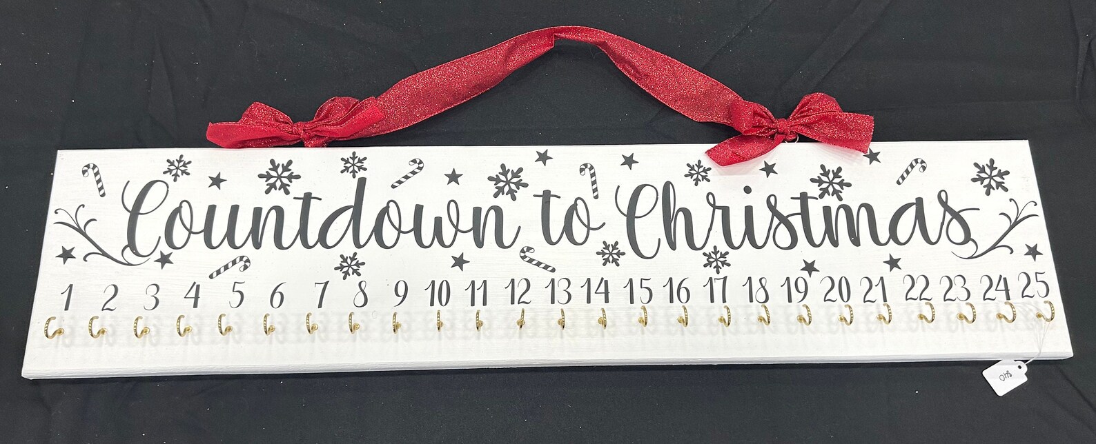 Countdown to Christmas Advent Calendar Wood Decor - Etsy