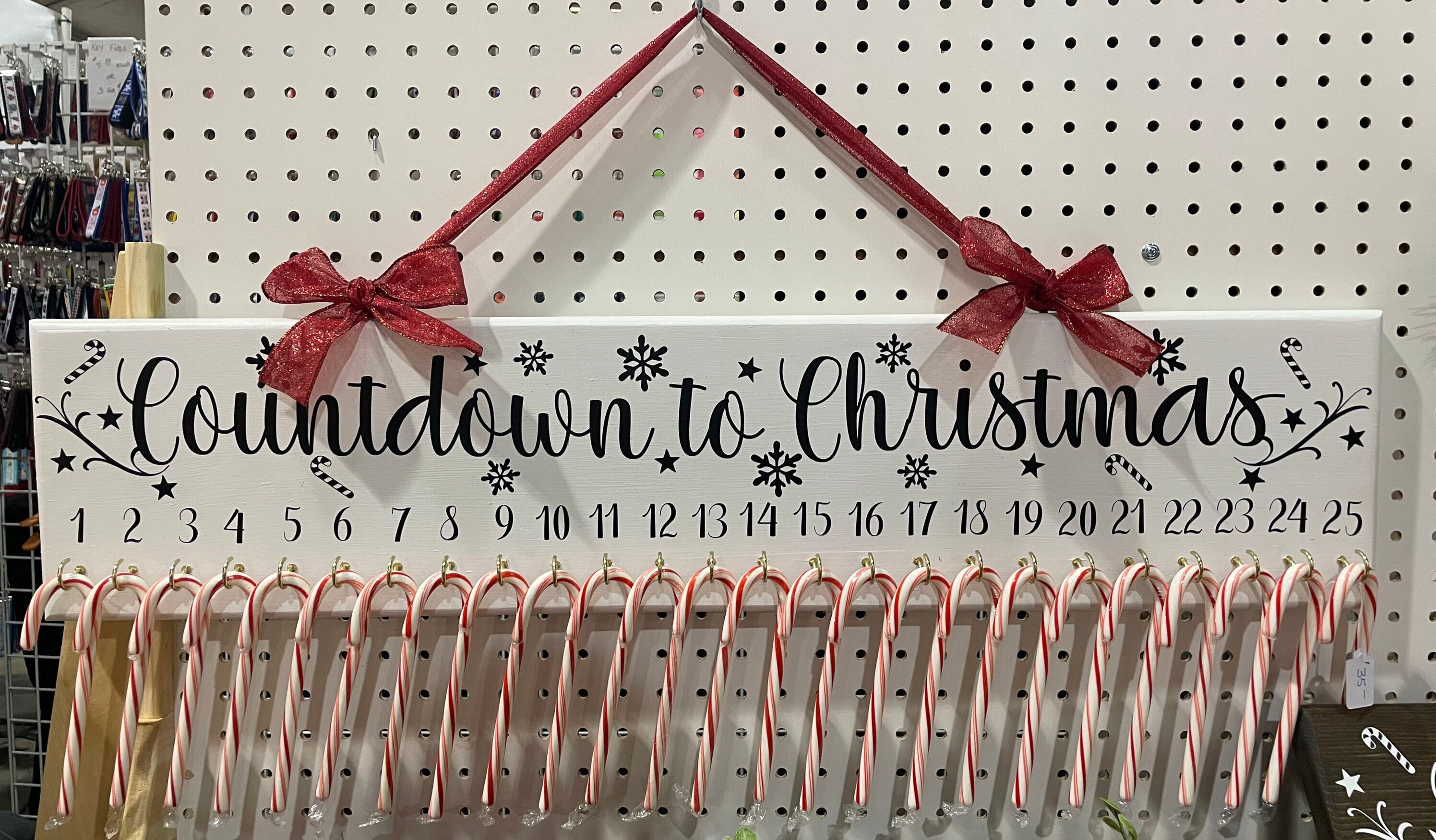 Countdown to Christmas Advent Calendar Wood Decor - Etsy