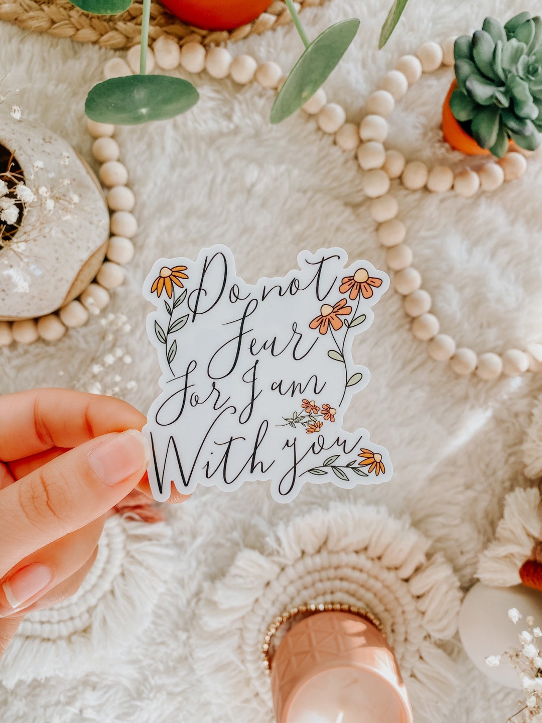 Do Not Fear Sticker - Etsy