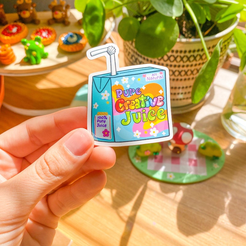 Juice Box Stickers - Etsy