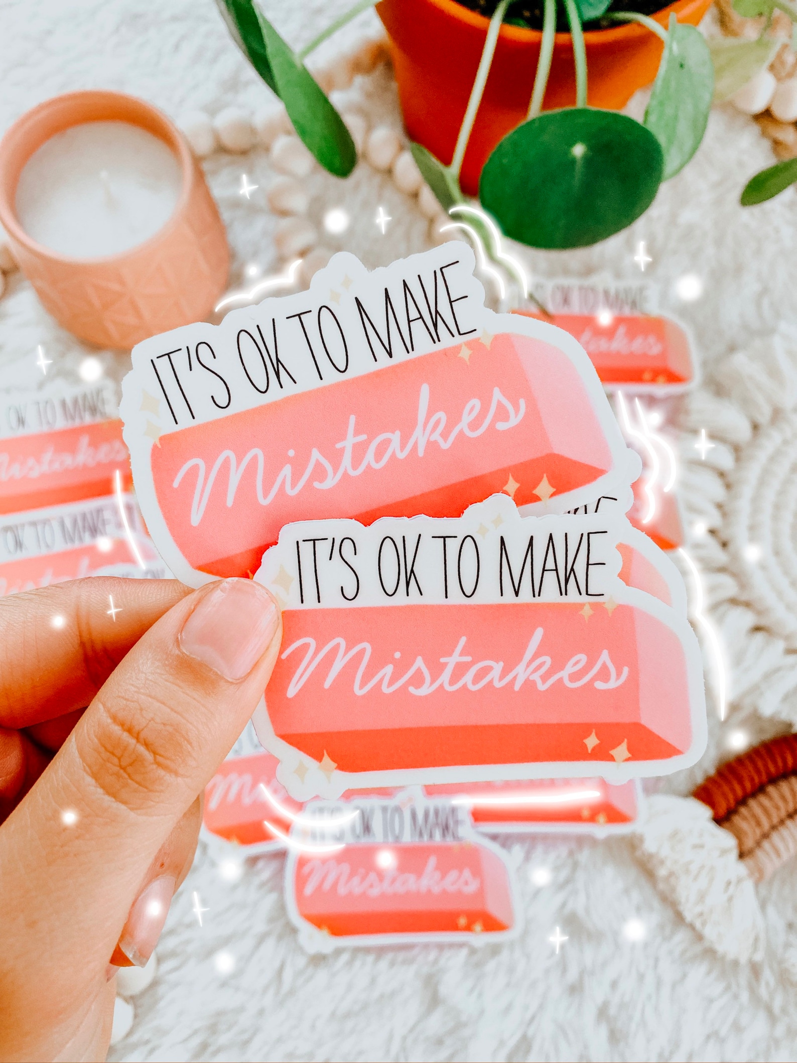 Its Ok to Make Mistakes Sticker - Etsy