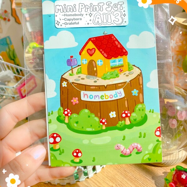 Mini Art Print - Etsy