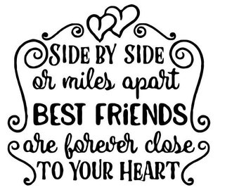 Best Friends Infinity Symbol SVG Cut File (Download Now) - Etsy