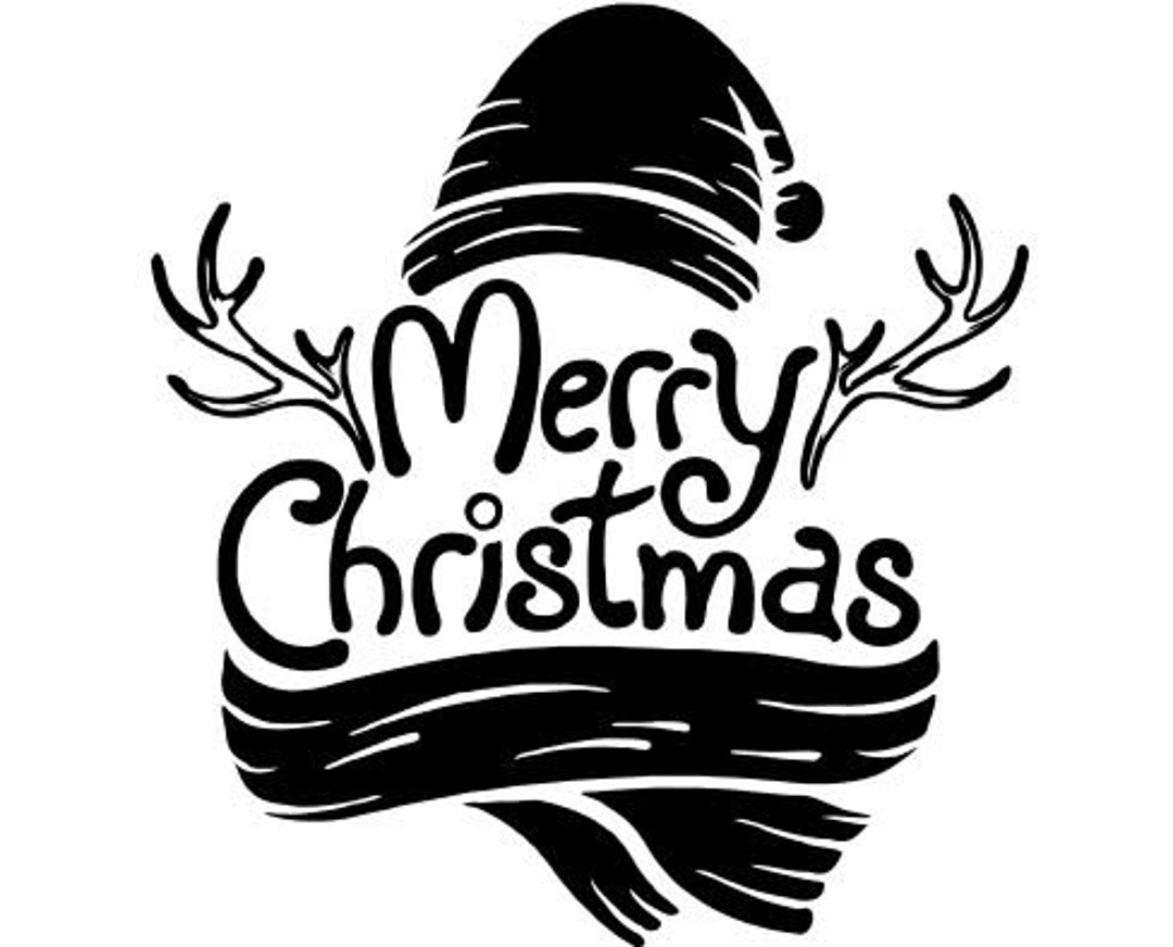Merry Xmas Svg - Etsy
