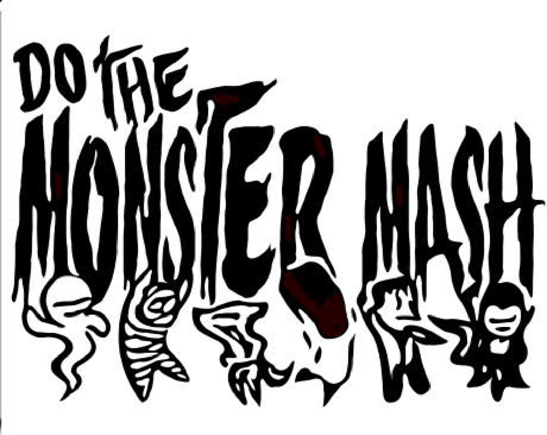Monster Mash Svg - Etsy